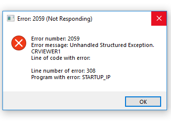 CRVIEWER1 error after Windows 10 v1803 update | Microsoft Community Hub